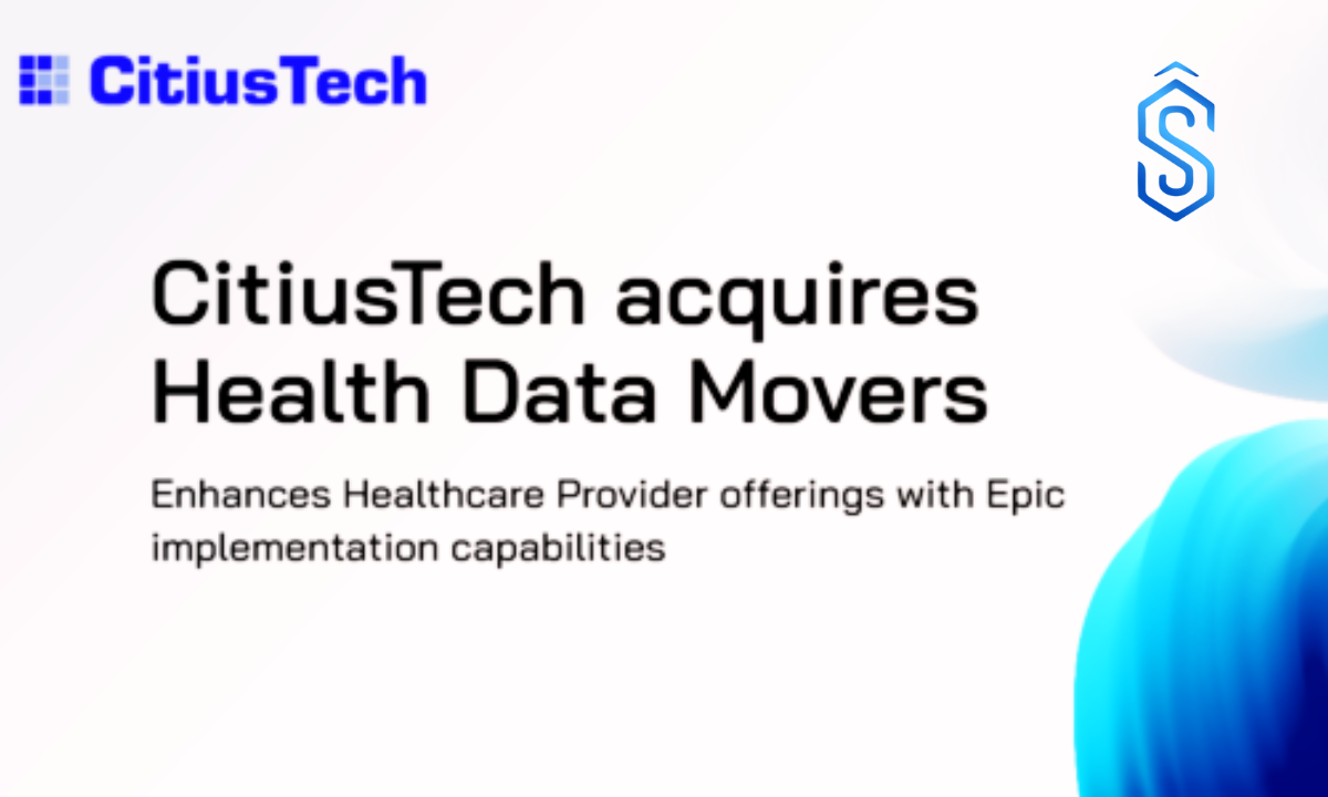 CitiusTech Strengthens Healthcare Offerings With Acquisition Of Health Data Movers - Sahyadri ...