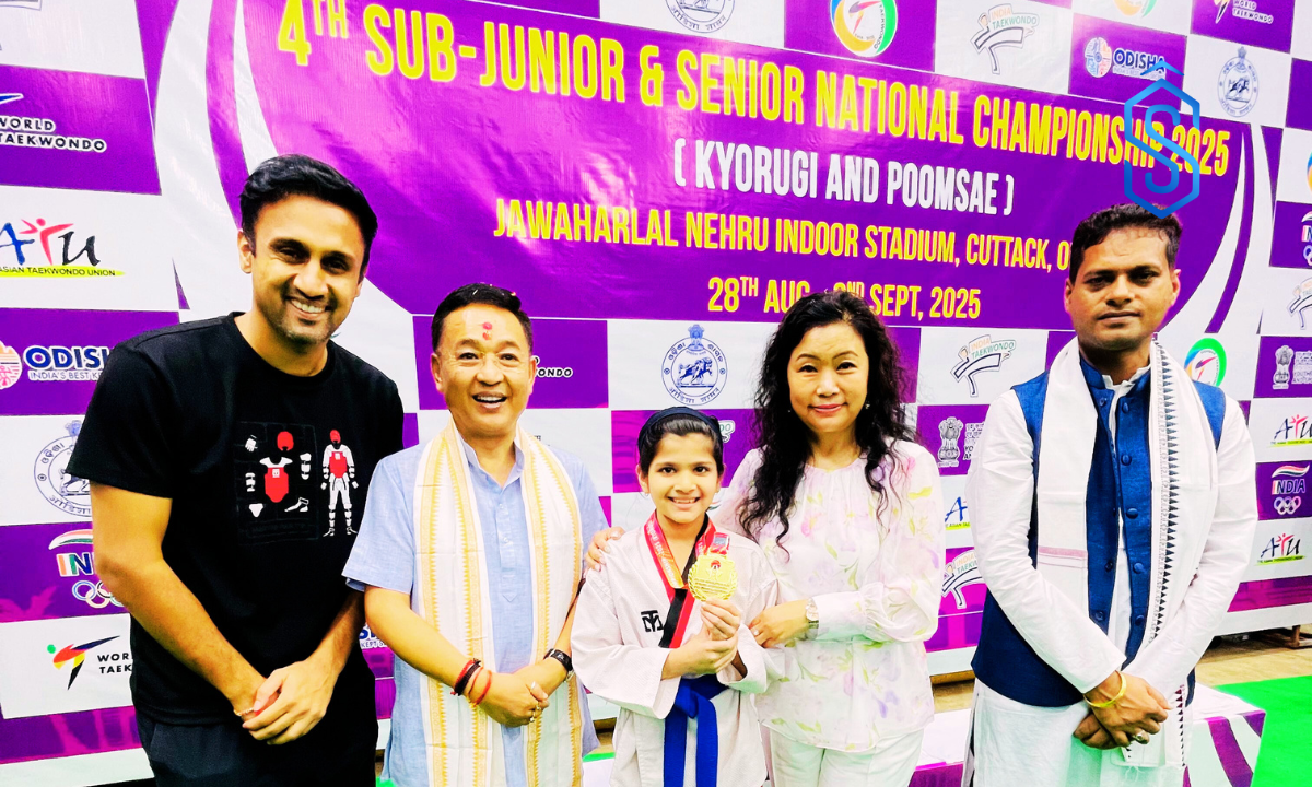 Arya Naik Wins Gold For Maharashtra At 4th Sub Junior National ...