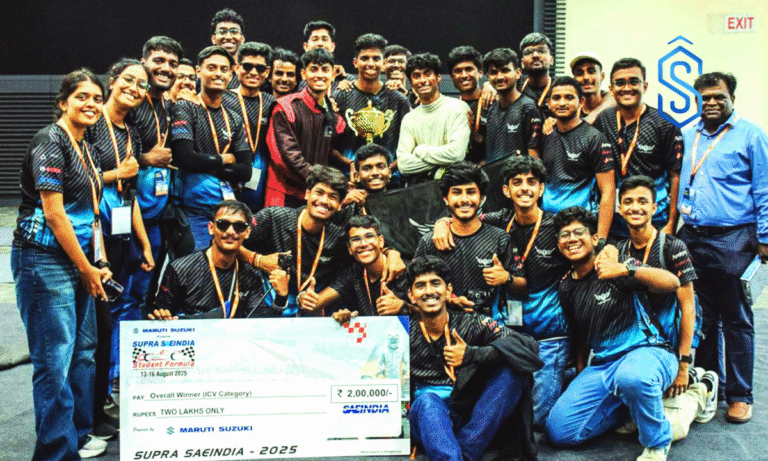 SUPRA SAEINDIA 2025: Pune Vidyarthi Griha’s Engineering Students Win ...