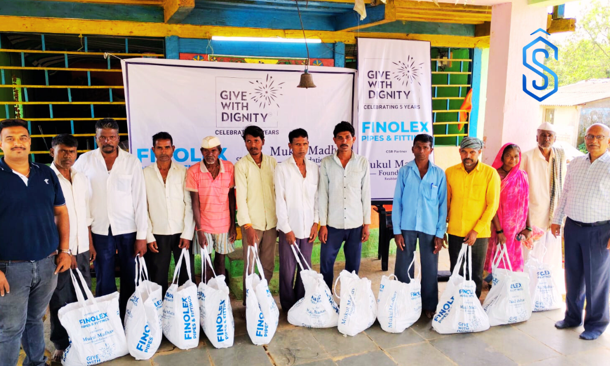 Give With Dignity: Finolex Industries Initiative Completes Five Years ...
