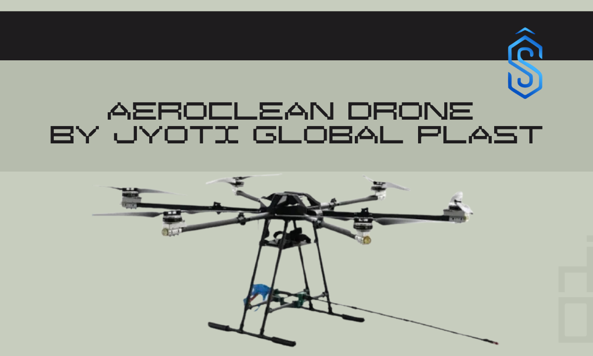 AeroClean Drone: Jyoti Global Plast Secures INR 50 Lakh Order For Solar ...