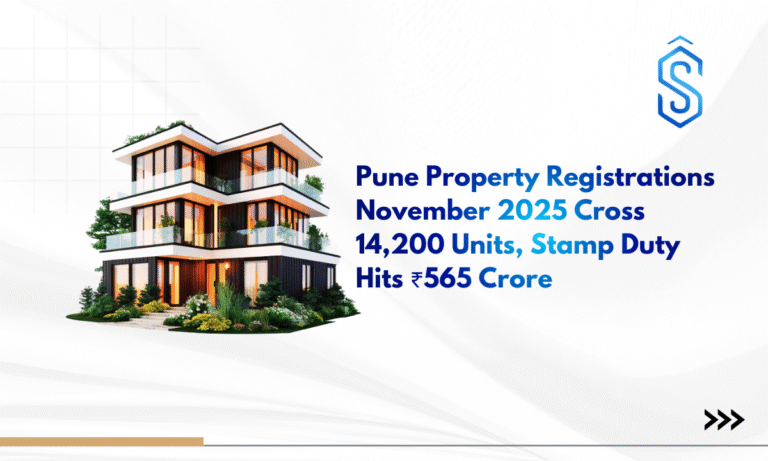 Pune Property Registrations November 2025 Cross 14,200 Units, Stamp ...