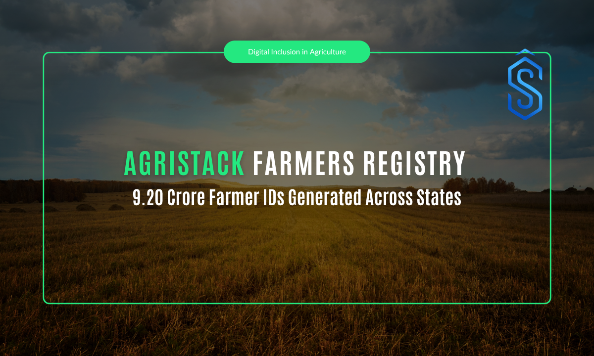 AgriStack Farmers Registry Crosses 9.20 Crore Farmer IDs Nationwide ...